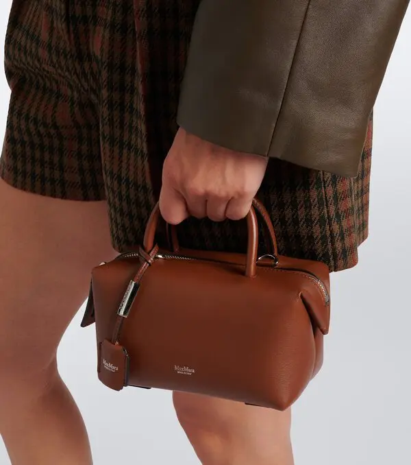 Max Mara Small Leather Top-handle Bag