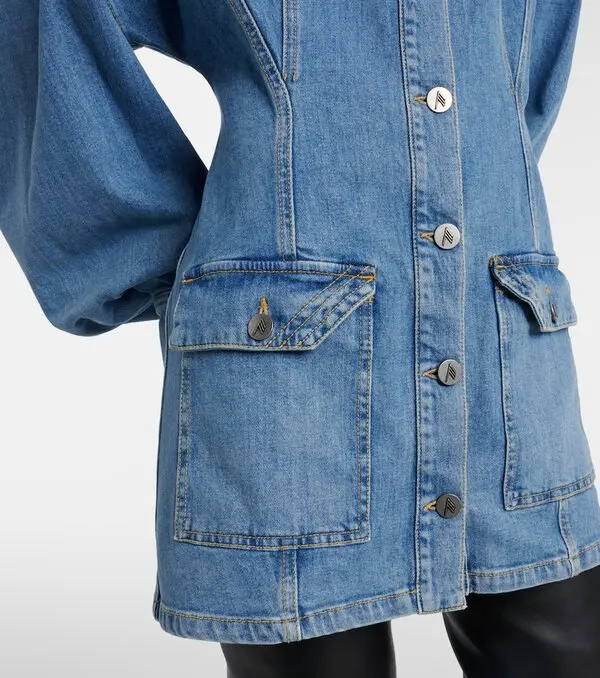 Attico Denim Minidress