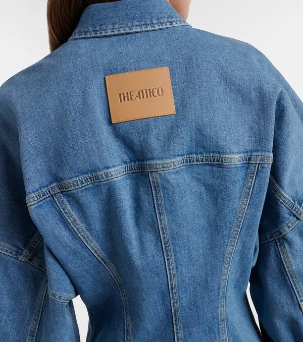 Attico Denim Minidress