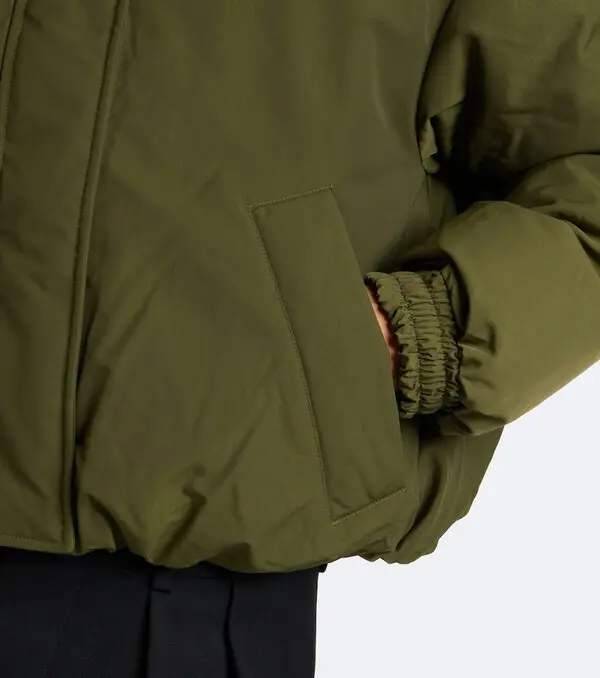 Polo Ralph Lauren Teddy-trimmed Technical Down Jacket - Green