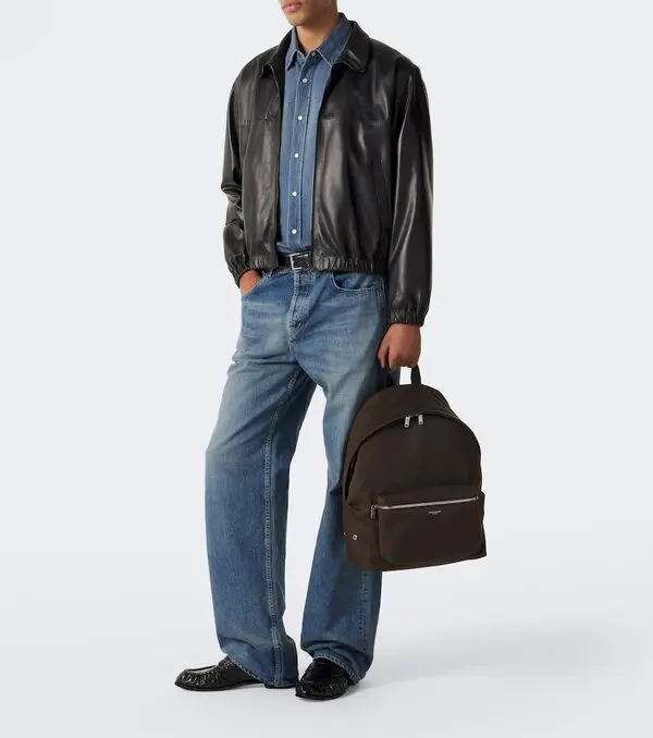 Saint Laurent Canvas Backpack