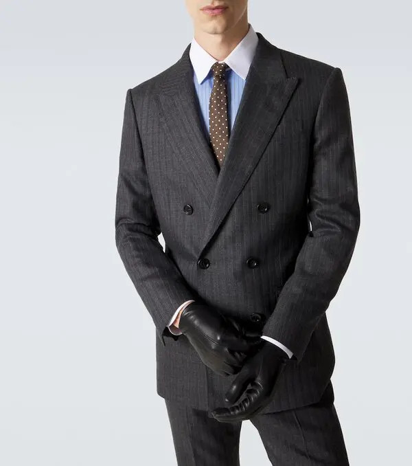 TOM FORD Herringbone Wool Blazer