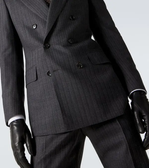 TOM FORD Herringbone Wool Blazer