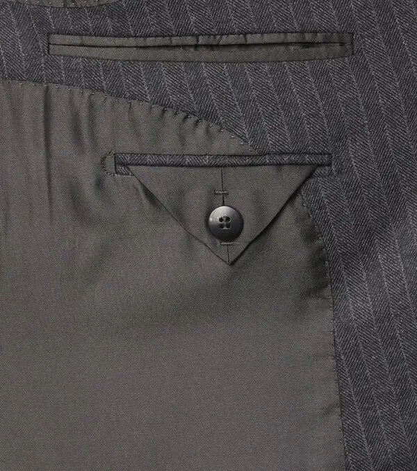 TOM FORD Herringbone Wool Blazer