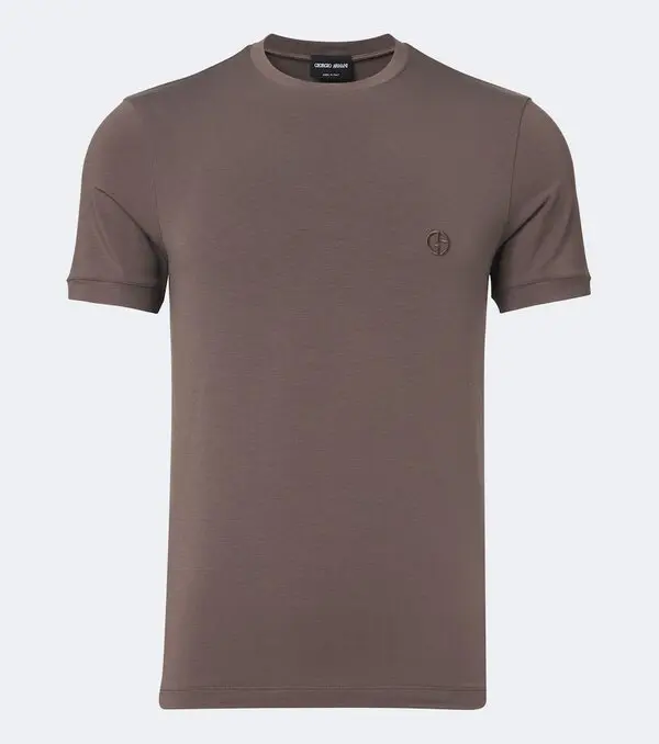 Giorgio Armani Logo Jersey T-shirt