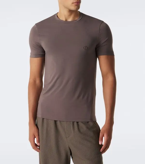 Giorgio Armani Logo Jersey T-shirt
