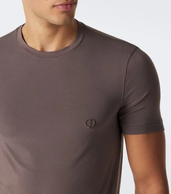 Giorgio Armani Logo Jersey T-shirt