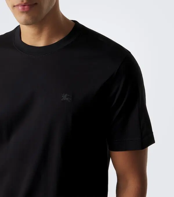 Burberry Ekd Set Of 3 Cotton Jersey T-shirt - Black