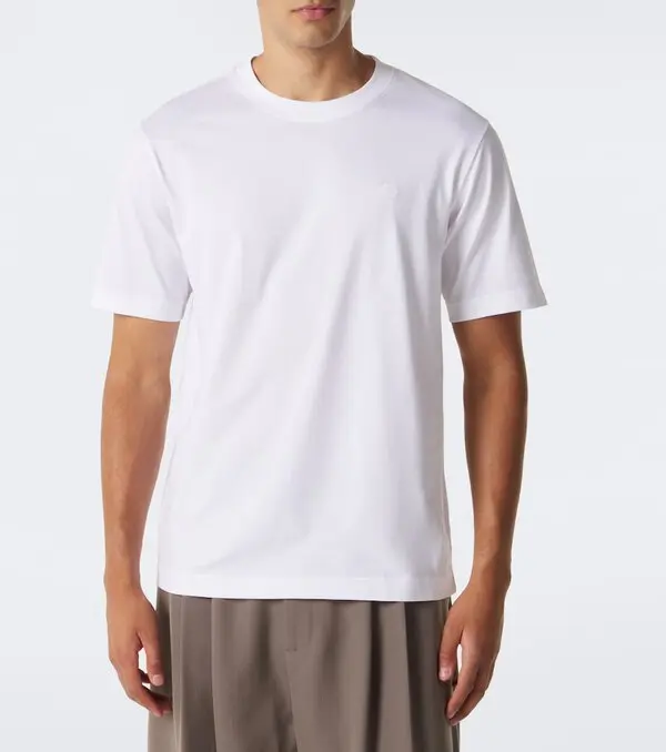 Burberry Ekd Set Of 3 Cotton Jersey T-shirt - Black