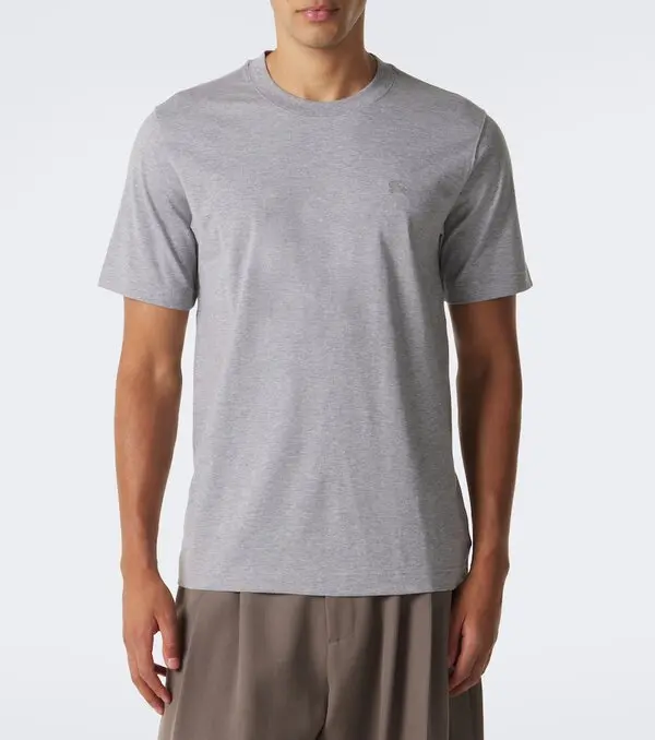 Burberry Ekd Set Of 3 Cotton Jersey T-shirt - Black