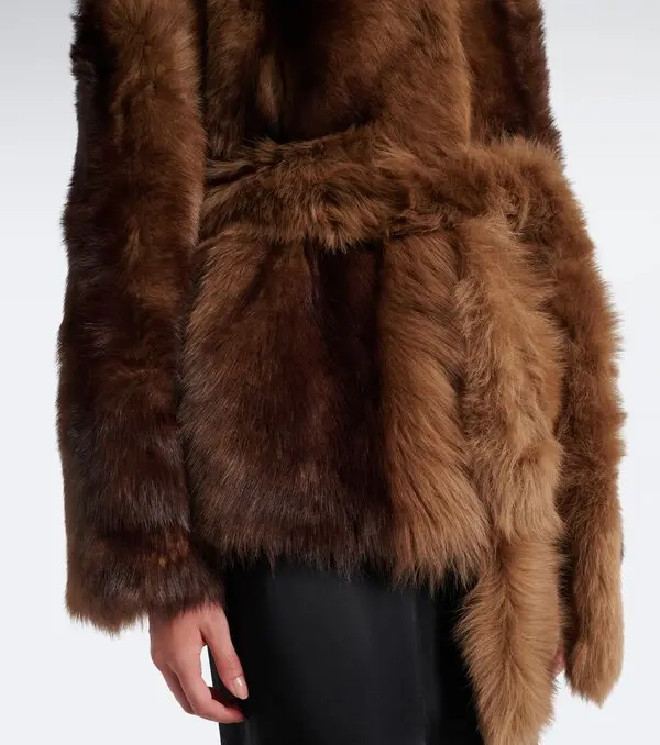 Nour Hammour Elsa Shearling Jacket