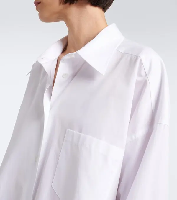 MAISON MARGIELA Oversized Cotton Poplin Shirt