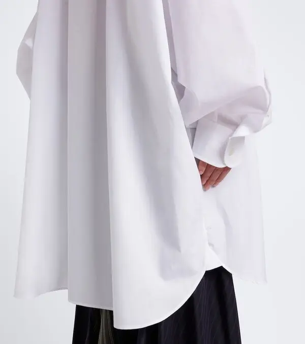MAISON MARGIELA Oversized Cotton Poplin Shirt