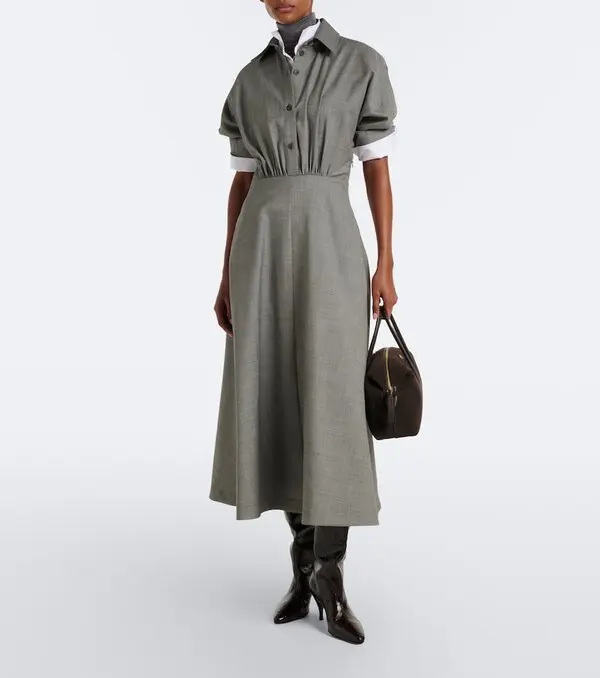 Altuzarra Eleanor Wool Midi Dress