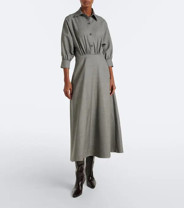 Altuzarra Eleanor Wool Midi Dress