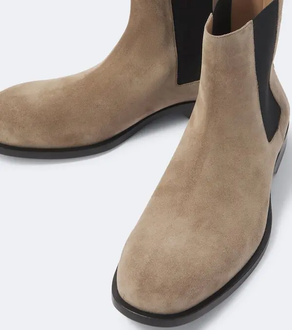 Loewe Bobine Suede Chelsea Boots