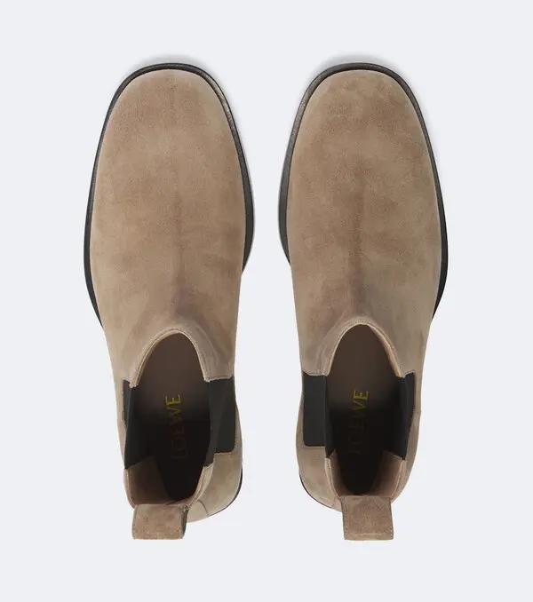 Loewe Bobine Suede Chelsea Boots