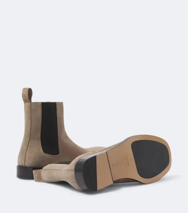 Loewe Bobine Suede Chelsea Boots