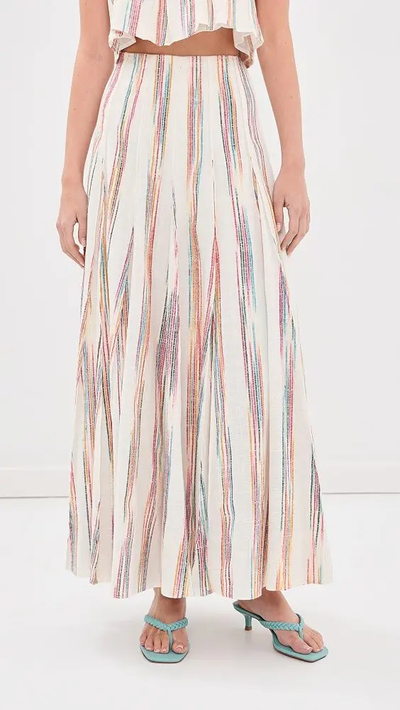 Rosie Assoulin Million Pleats Skirt