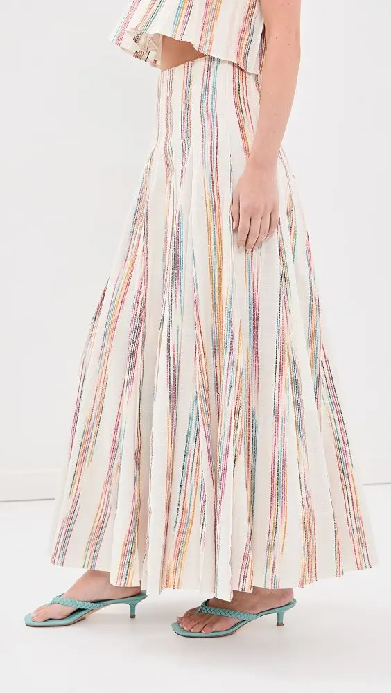 Rosie Assoulin Million Pleats Skirt