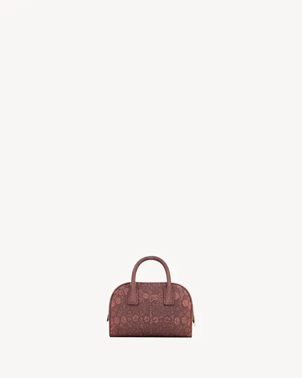 Saint Laurent Sac De Jour Boston In Lizard – In Red