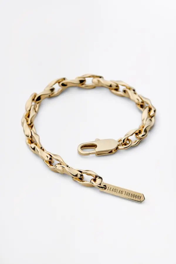 Scanlan Theodore Petra Chain Bracelet - Light.gold