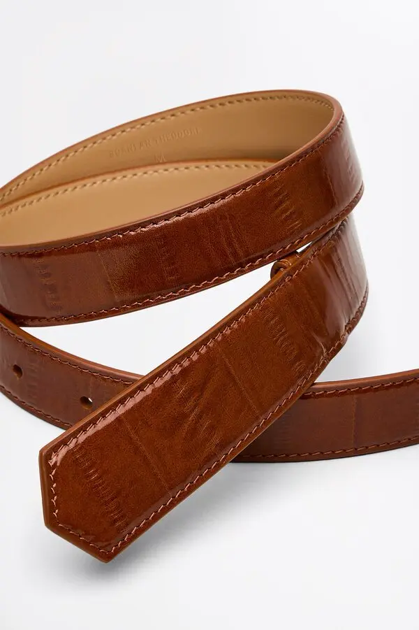 Scanlan Theodore The Minimal Belt Babiche 2.5 - Brandy