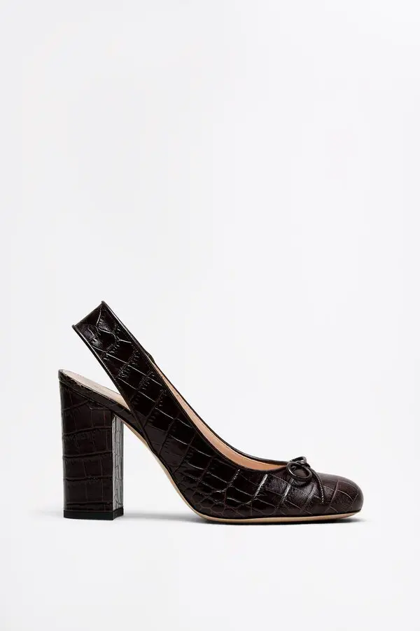 Scanlan Theodore Ballerina Slingback 9.5 - Mogano
