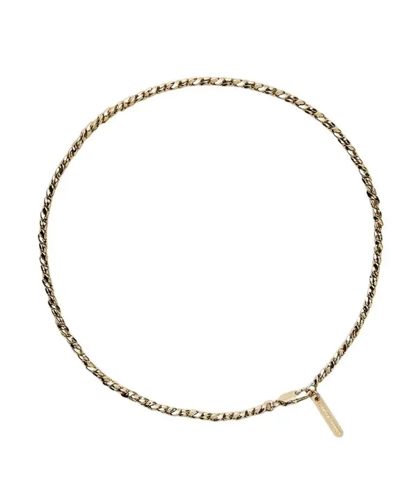 Scanlan Theodore Petra Fine Chain Choker - Light.gold