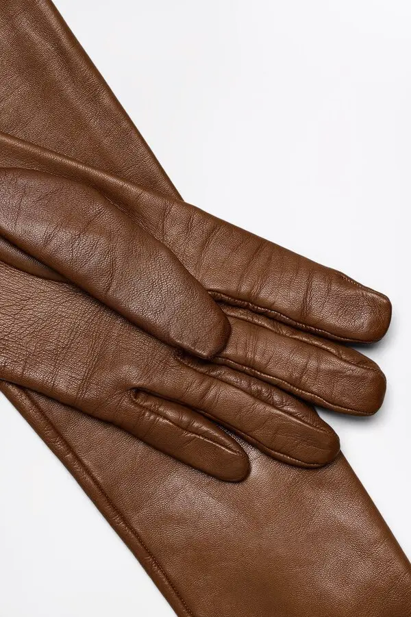 Scanlan Theodore Leather Opera Gloves - Sahara