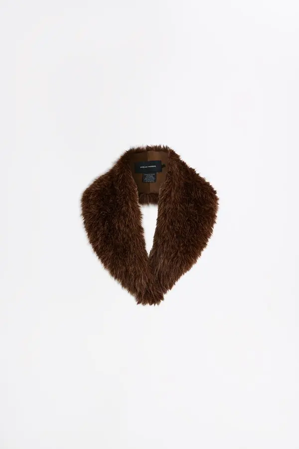 Scanlan Theodore Faux Fur Collar - Spice