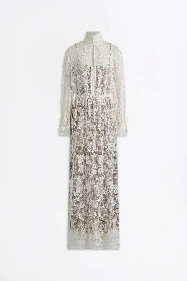 Scanlan Theodore Lace Maxi Dress