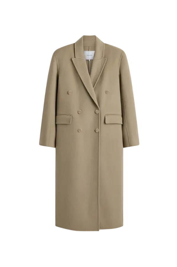 Scanlan Theodore Wool Double Breasted Coat - Trench