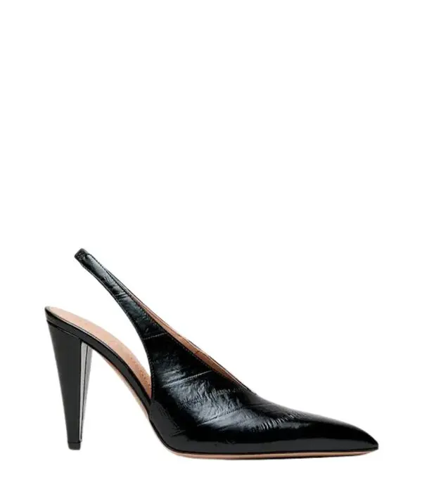 Scanlan Theodore Pointed Slingback 10 - Black