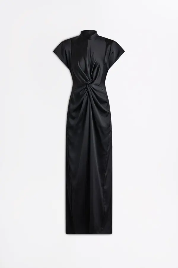 Scanlan Theodore Davaris Turban Gown - Black