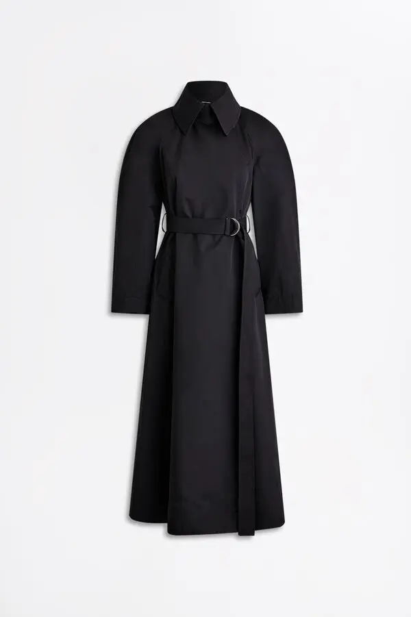 Scanlan Theodore Tech Trench Coat - Black