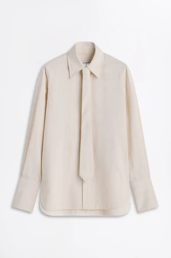 Scanlan Theodore Italian Textured Tie Shirt