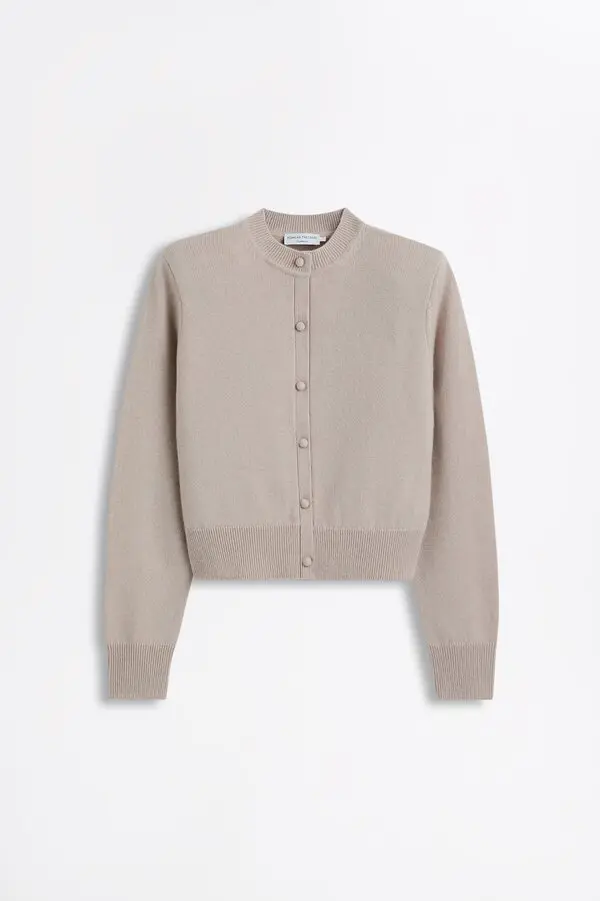 Scanlan Theodore Cashmere Shoulder Pad Cardigan
