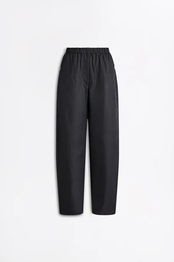 Scanlan Theodore Technical Barrel Leg Trousers - Black