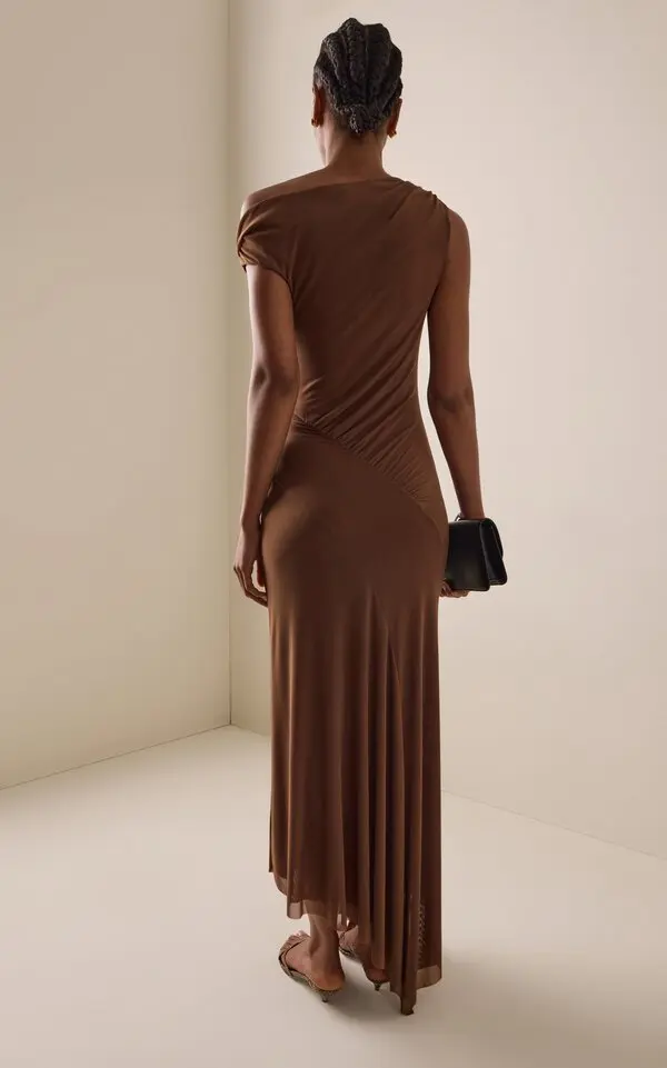 Staud Amaris Chiffon Maxi Dress