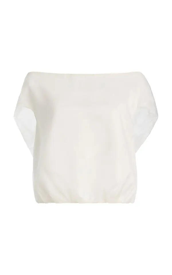Staud Larissa Silk Top