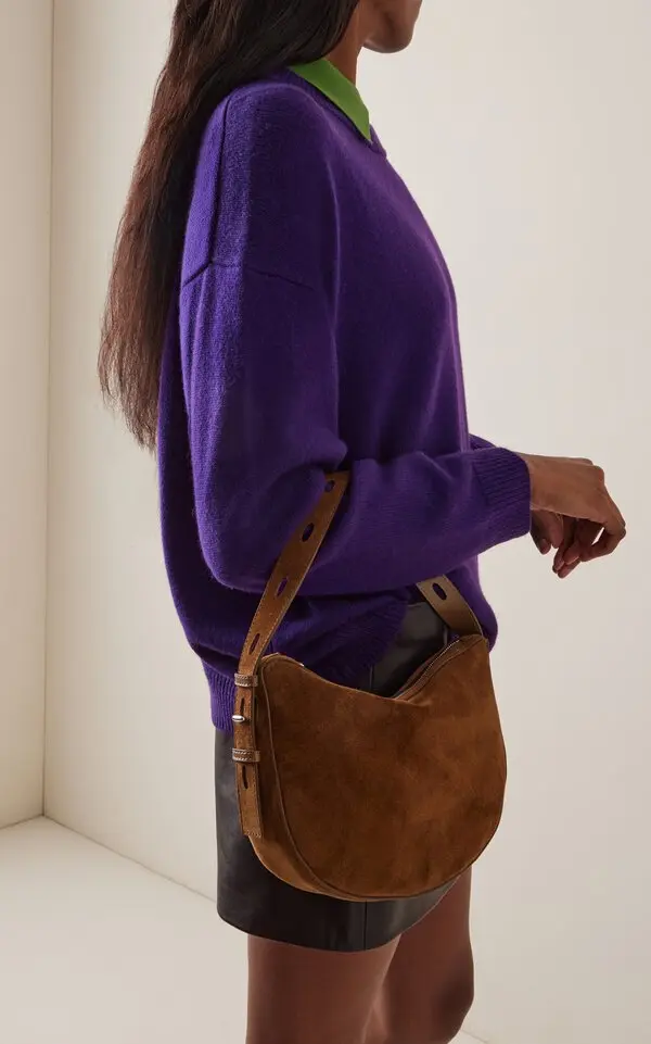 Staud Staudsuede Shoulder Bag