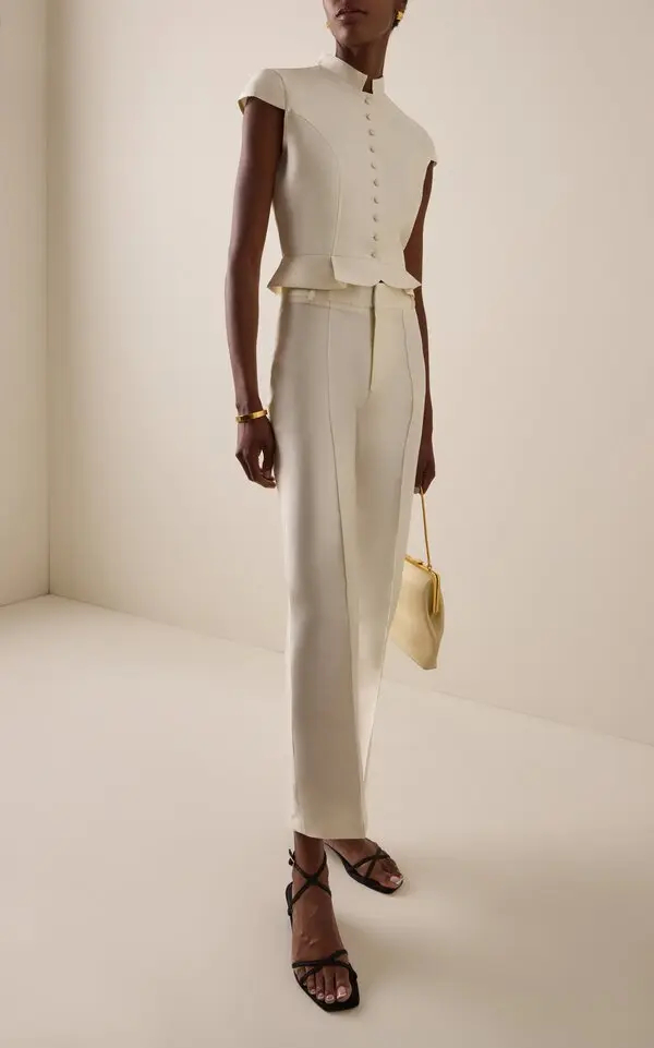 DESTREE Amoako Smart Satin Top - White