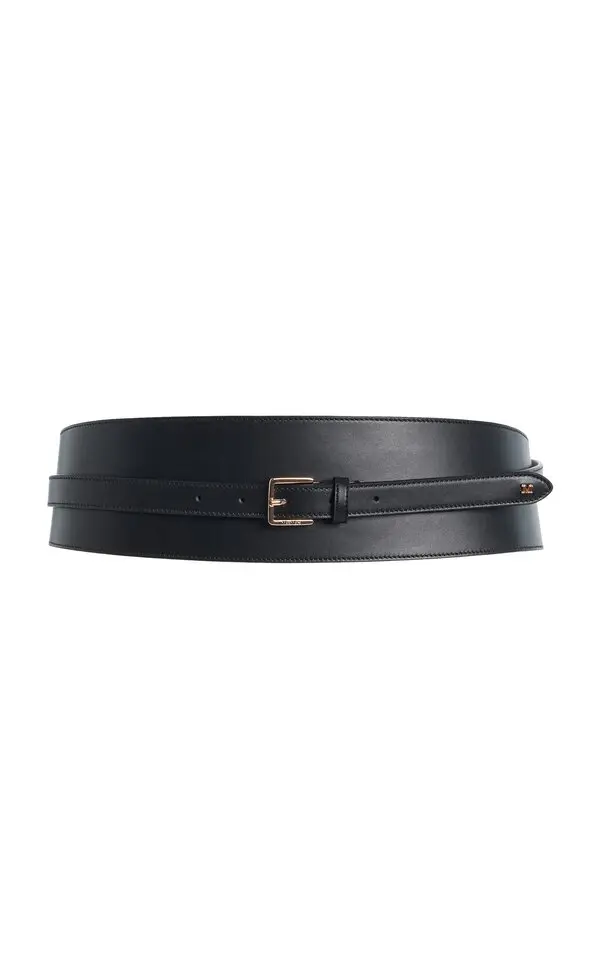 Max Mara Leather Bandeau Belt