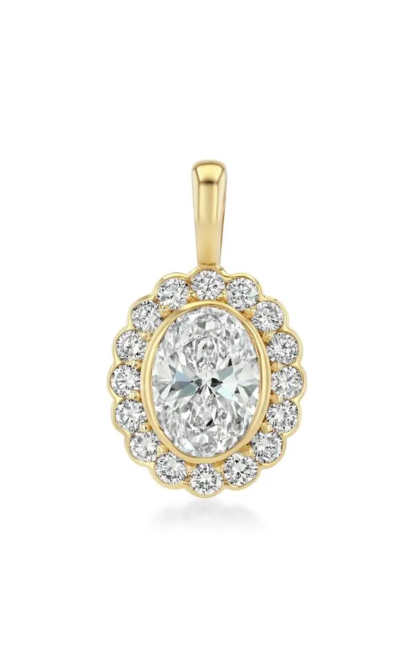 REAL FINE STUDIO Mega Heirloom Pendant In 14k Yellow