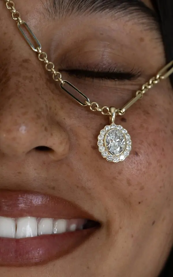 REAL FINE STUDIO Mega Heirloom Pendant In 14k Yellow