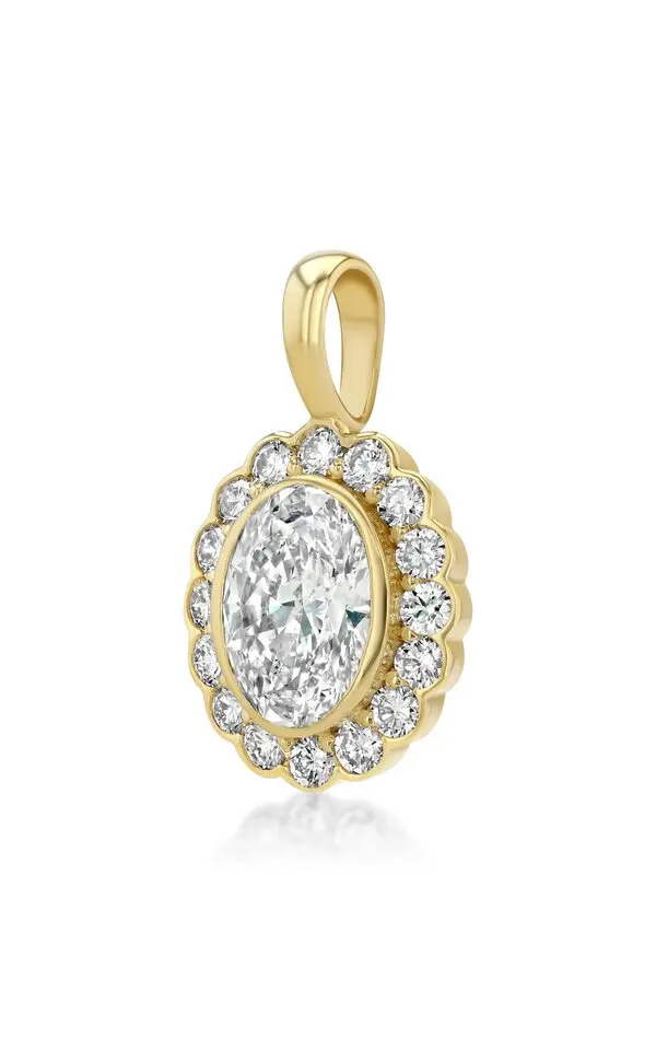 REAL FINE STUDIO Mega Heirloom Pendant In 14k Yellow