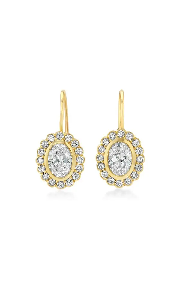 REAL FINE STUDIO Heirloom Earrings In Snow