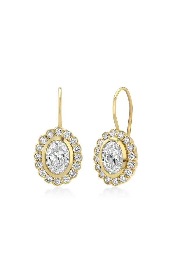 REAL FINE STUDIO Heirloom Earrings In Snow
