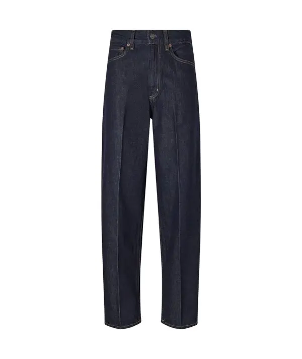 AGOLDE 80s High-waist Tapered Jeans - Blue